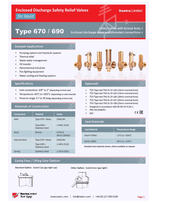 Type 670 / 690 - Seetru