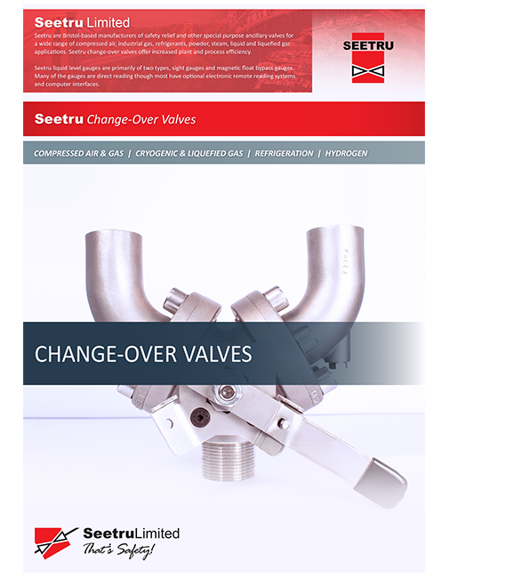 Change Over Valve COV13 - Seetru